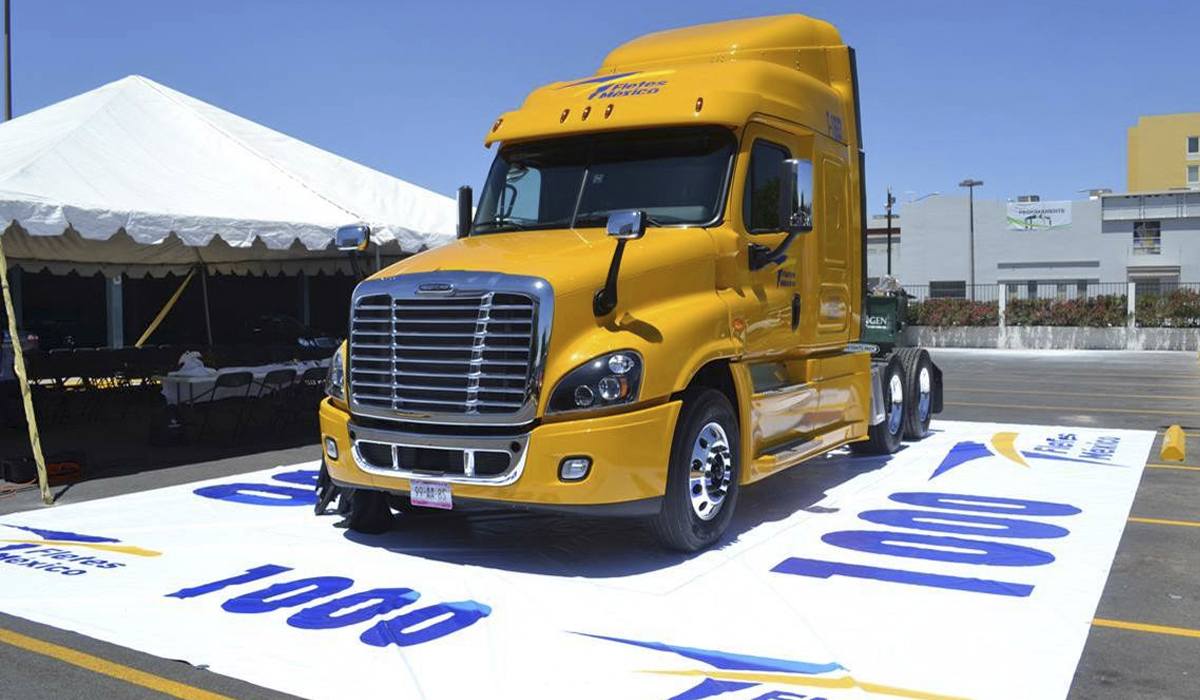 Fletes México recibe unidad 1,000 | Revista TyT