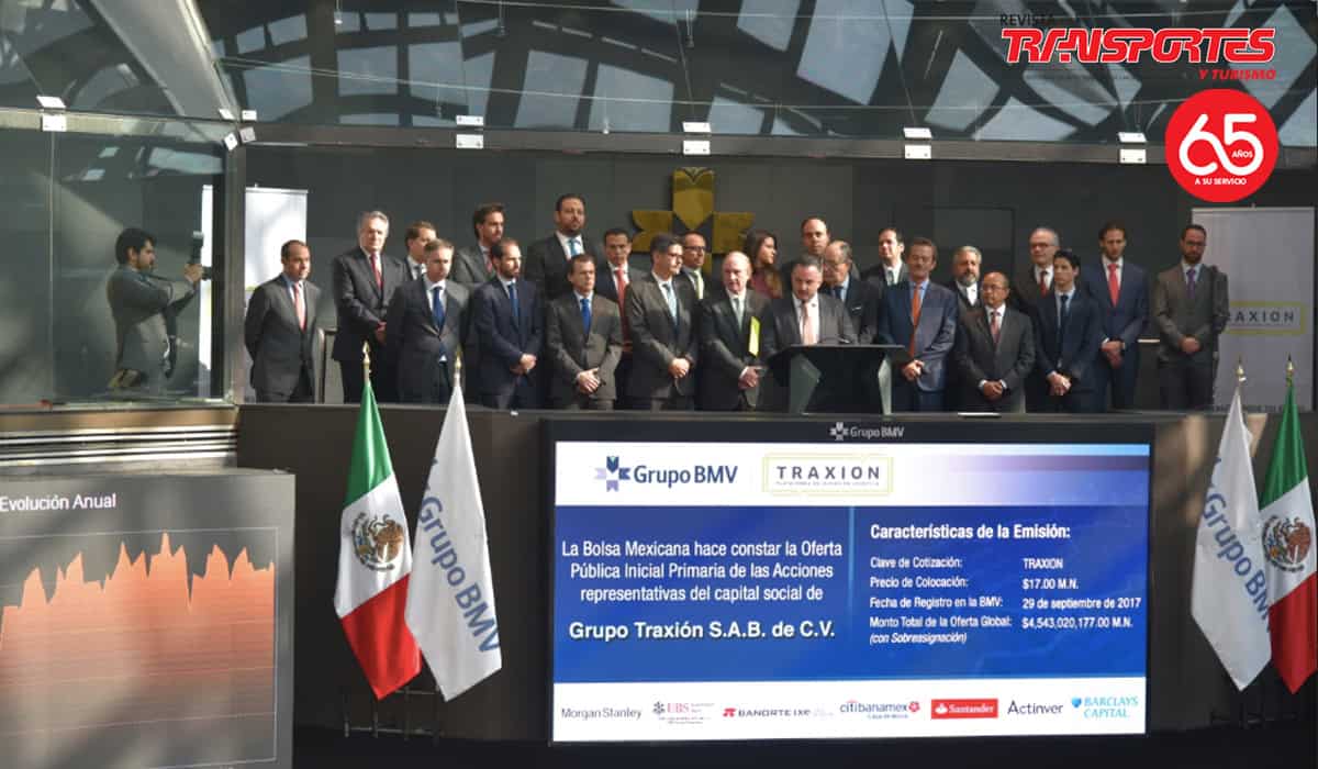 Traxion debuta en la BMV | Revista TyT