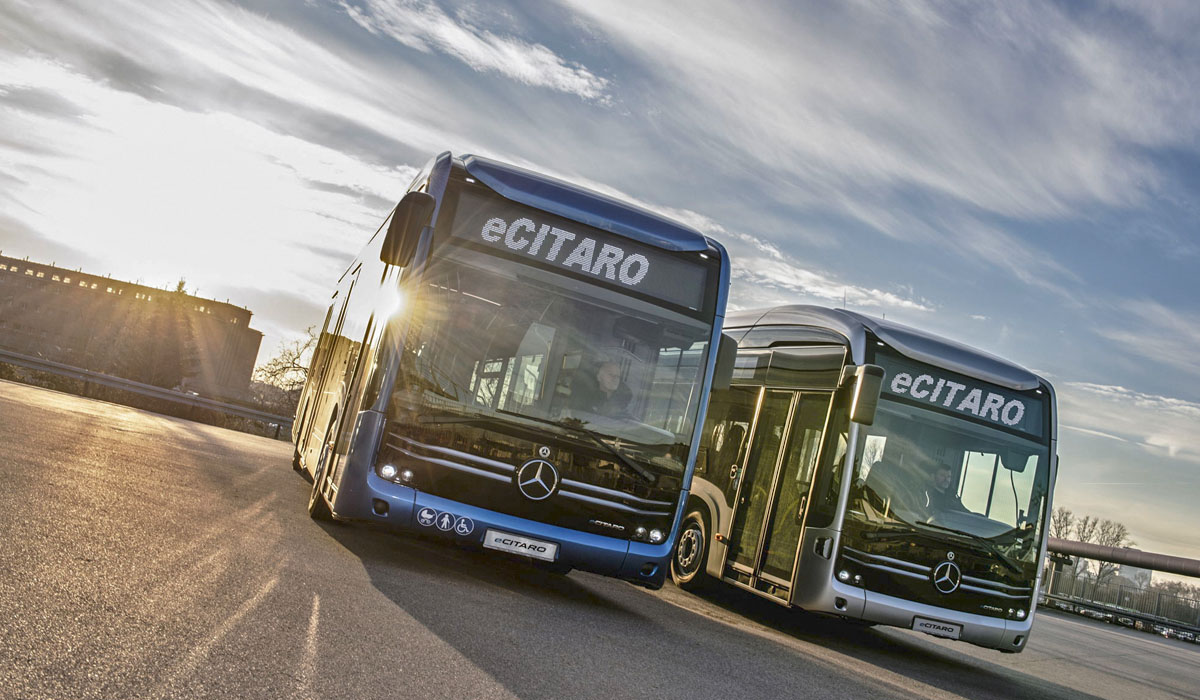 Daimler alista su eCitaro articulado con celda de combustible | Revista TyT