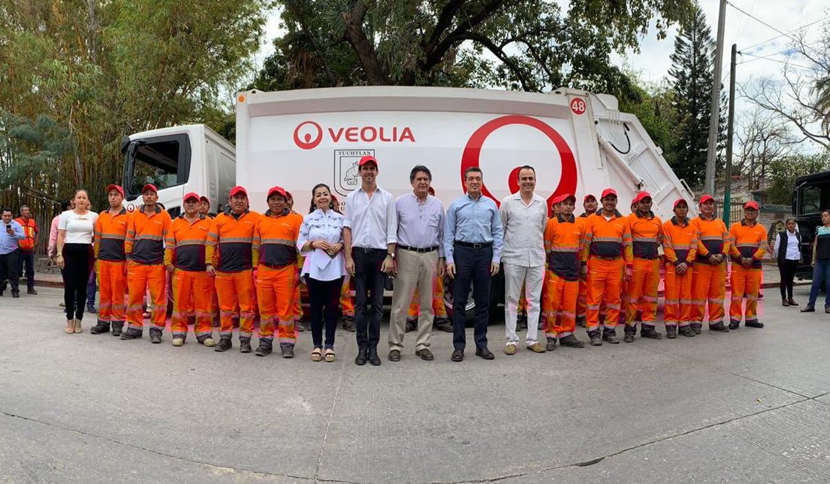Veolia renueva su flota en Chiapas con 20 camiones Scania | Revista TyT