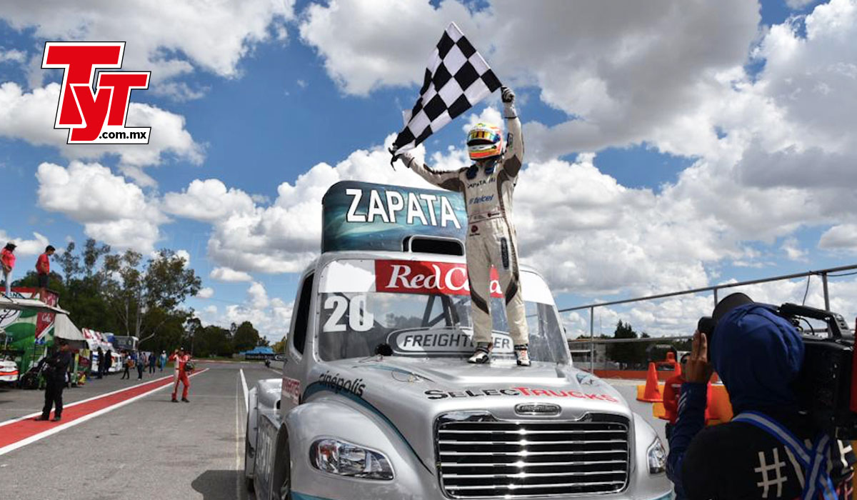 Él es Homero Richards, piloto del Zapata Racing Team | Revista TyT