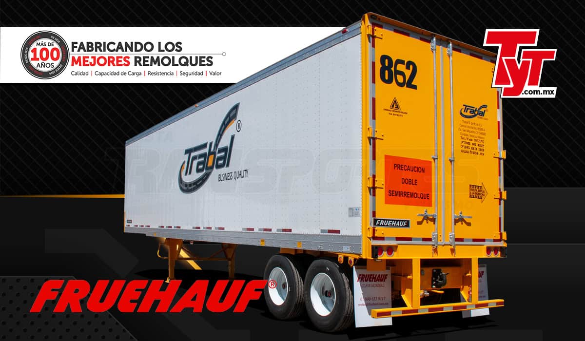 Trabal adquiere 178 cajas secas FRUEHAUF | Revista TyT