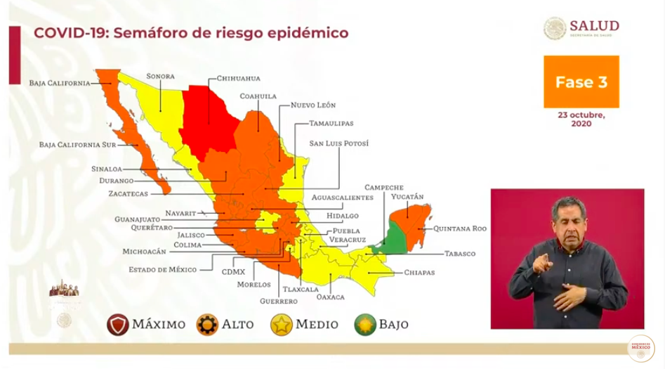 Semáforo epidémico: tres estados en riesgo de volver al rojo | Revista TyT