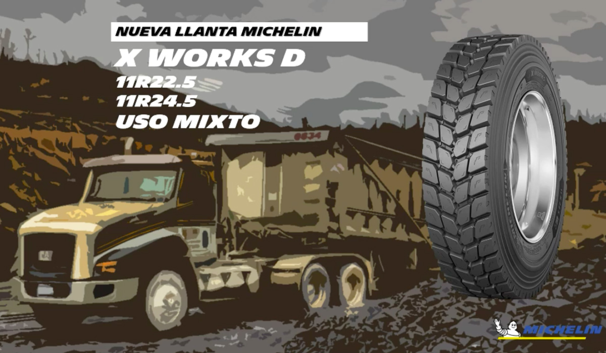 Michelin presenta X Works D, una llanta de uso rudo | Revista TyT