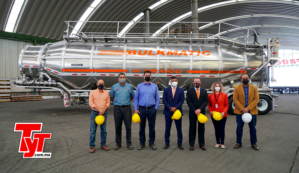 Fruehauf Entrega A Bulkmatic Tolva Especial De Aluminio Revista Tyt