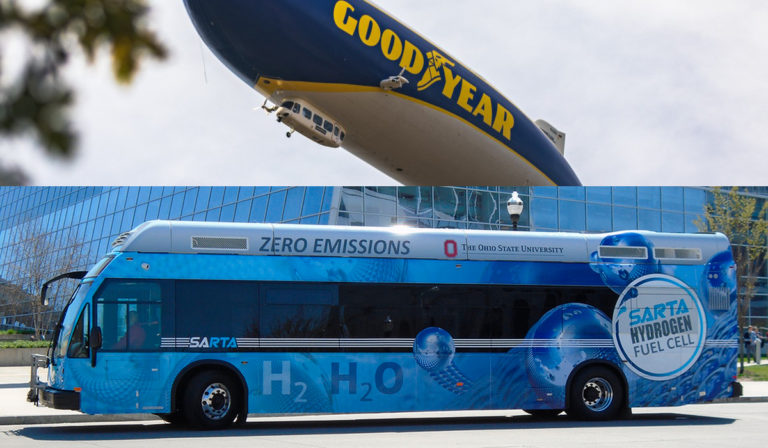 Goodyear prueba llantas prototipo para buses con celdas de hidrógeno ...