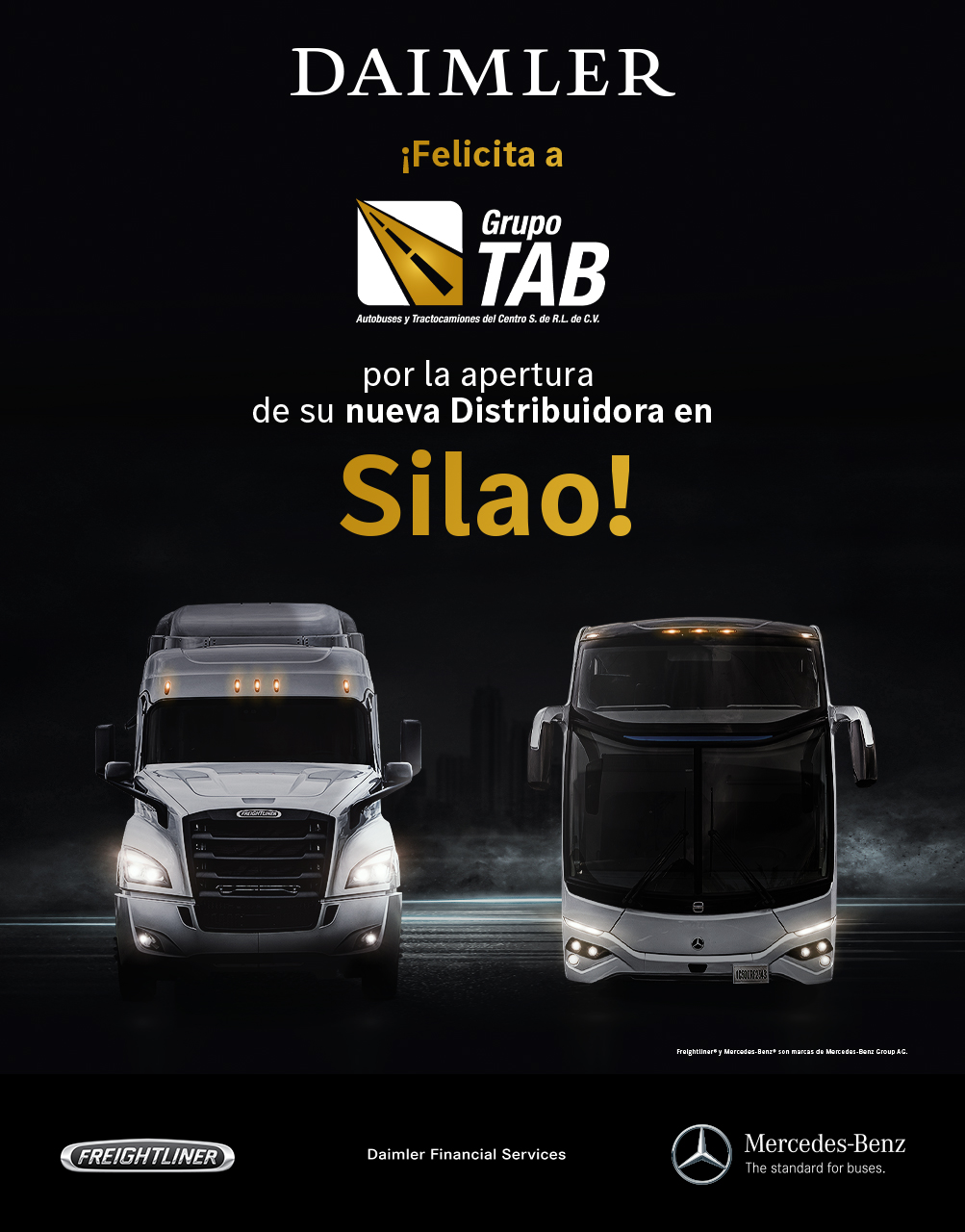 Daimler felicita a Grupo TAB por la apertura de su nueva distribuidora ...