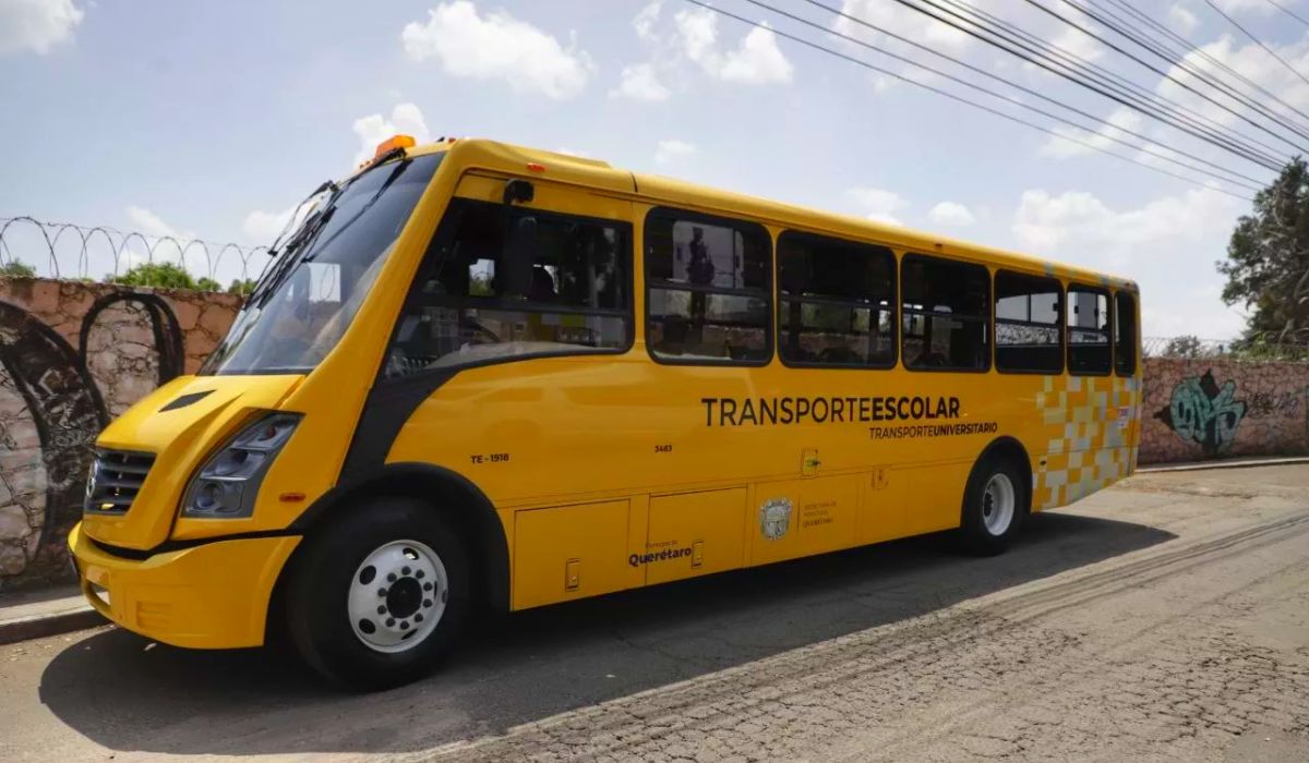 Transporte escolar en Querétaro se reactiva tras dos años de clases online | Revista TyT