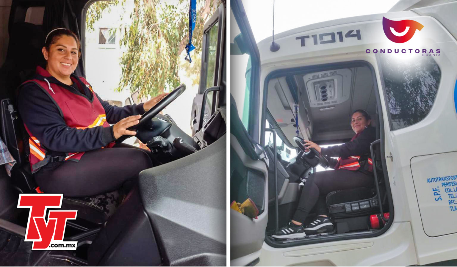 Conductoras Scania: Jazmín Gutiérrez manejaba en Didi y Uber | Revista TyT