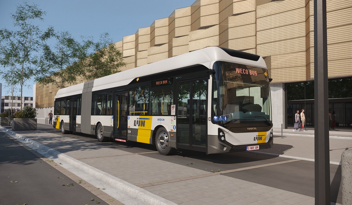 Iveco Bus entregará 500 autobuses articulados eléctricos a Bélgica ...