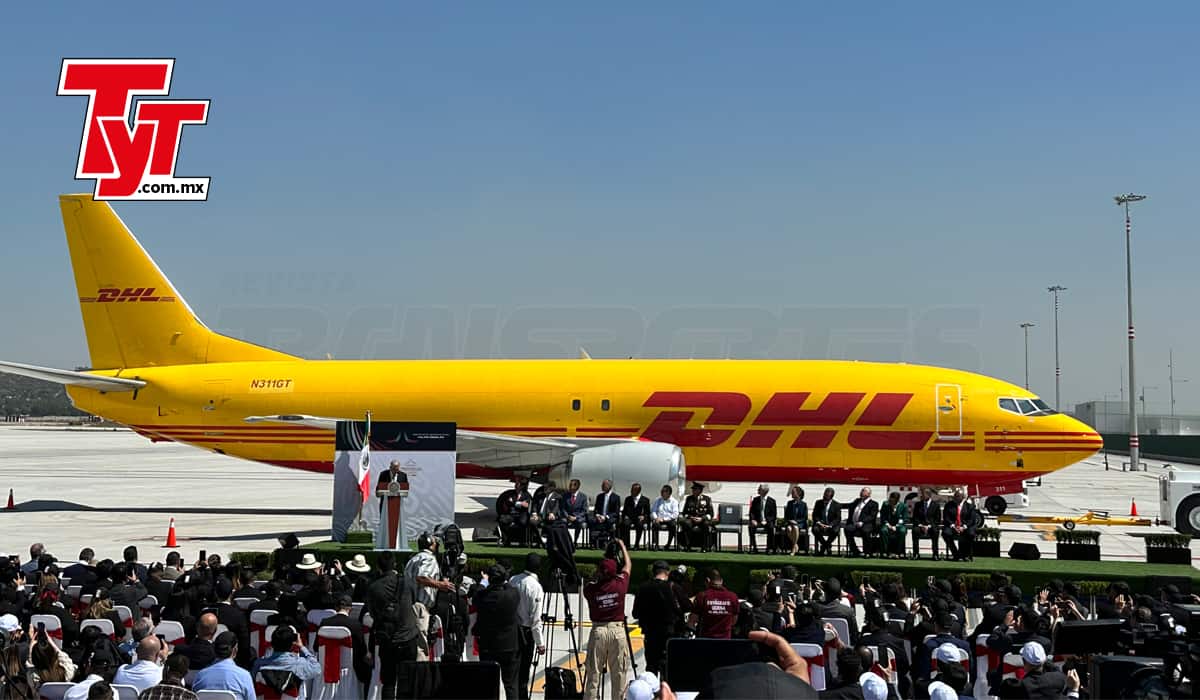 Con inversión, DHL aterriza primer vuelo en el AIFA | Revista TyT