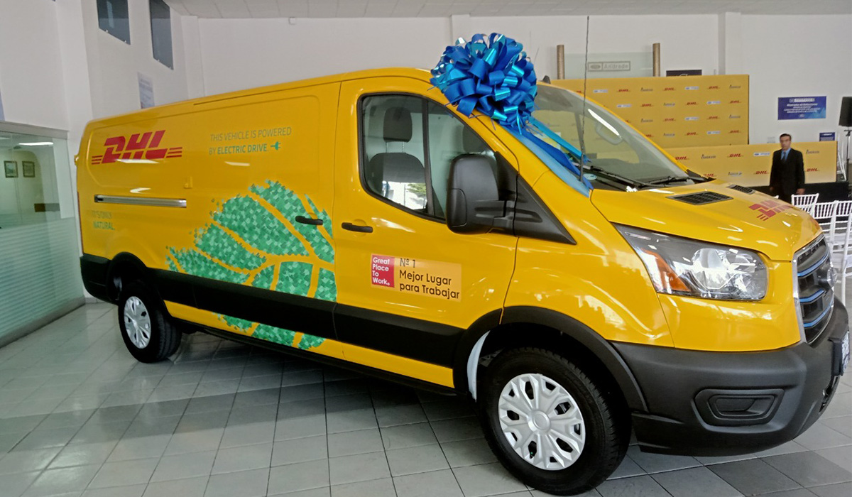 DHL Express México suma 100 vanes E-Transit a su flota eléctrica ...