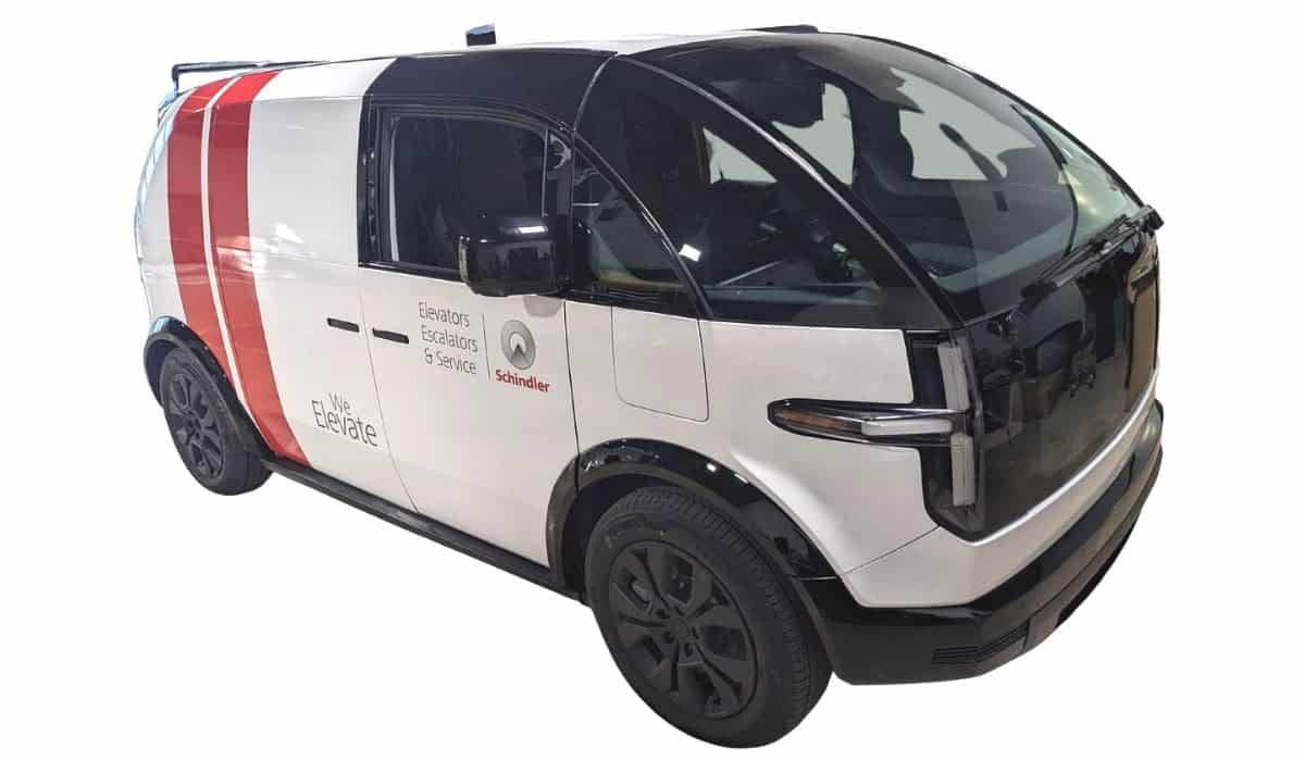Schindler implementará 50 vanes eléctricas Canoo LDV en su flota ...