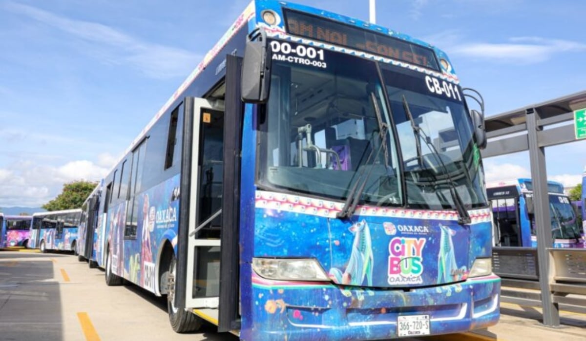 Arranca primera etapa del Citybus en Oaxaca con 16 unidades | Revista TyT