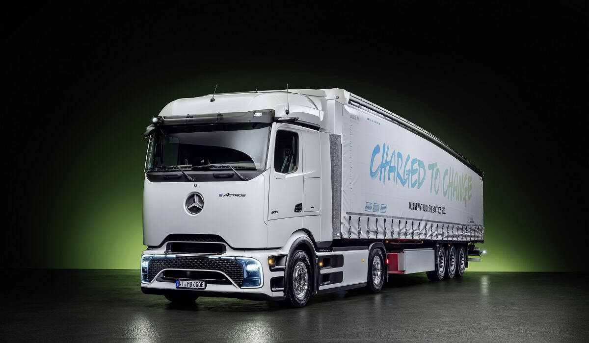 Mercedes-Benz eActros 600 hace su debut mundial en Hamburgo | Revista TyT