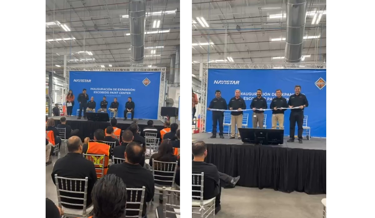 Inaugura Navistar la expansión de su Escobedo Paint Center | Revista TyT