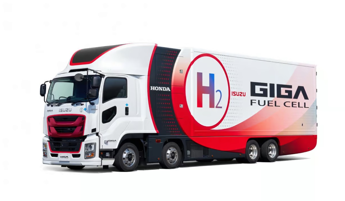 Isuzu y Honda exhibirán el Giga Fuel Cell en el Japan Mobility Show ...