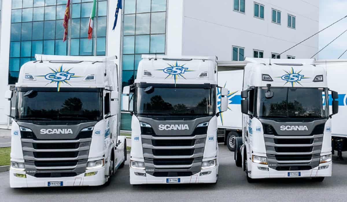 Italiana CST Logistica Trasporti se mueve con tractos Scania de gas ...