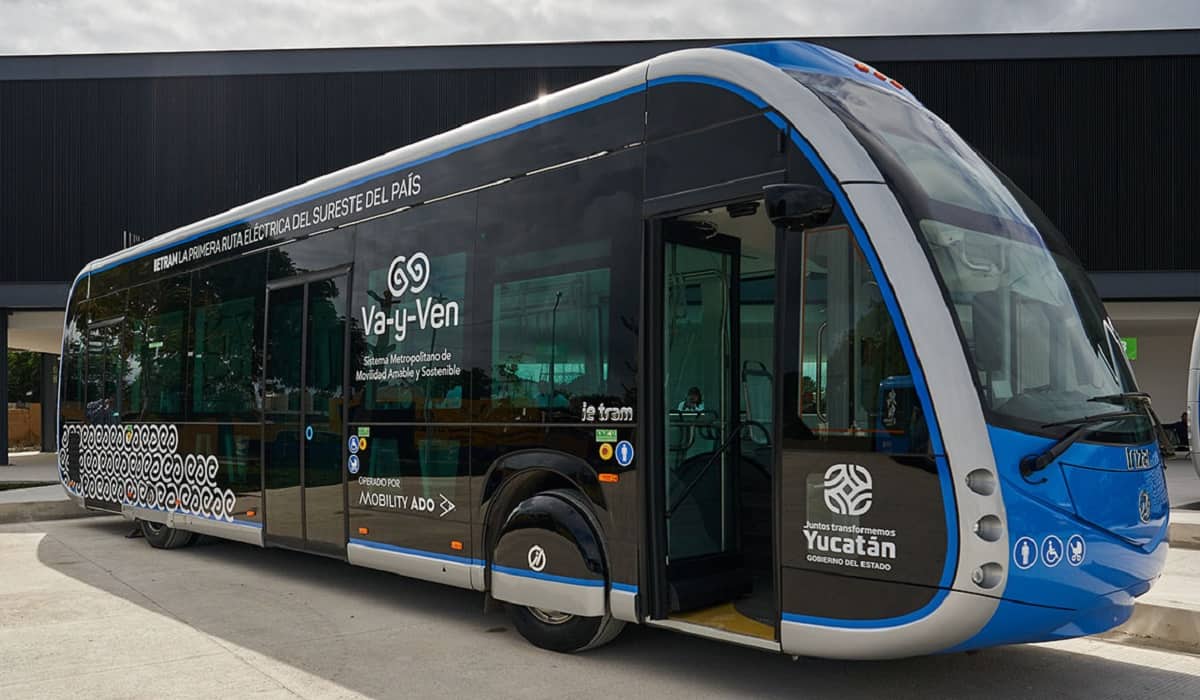 Inicia con 11 Ie-Tram la primera ruta eléctrica del sistema Va y Ven ...