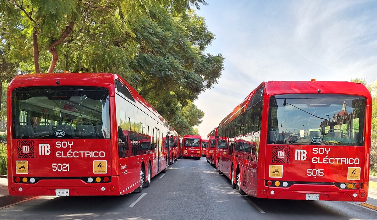 Línea 4 del Metrobús completa la incorporación de 55 autobuses eléctricos BYD | Revista TyT