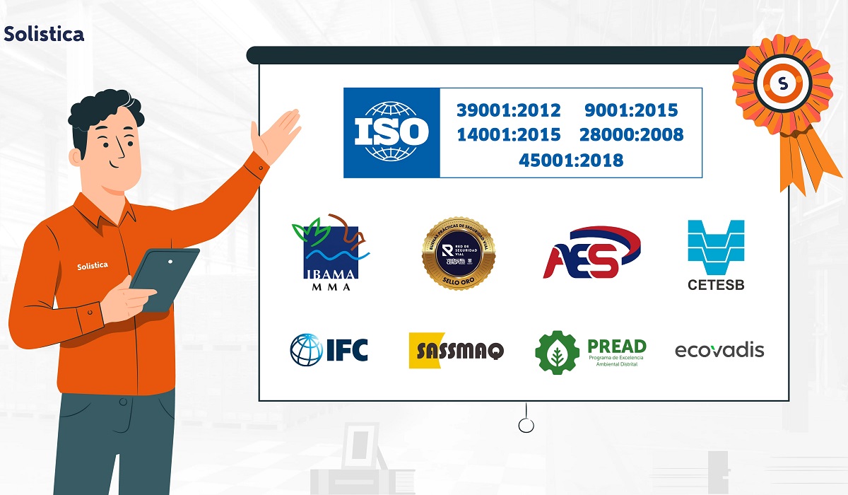 Éstas son las certificaciones que respaldan los procesos de Solistica ...