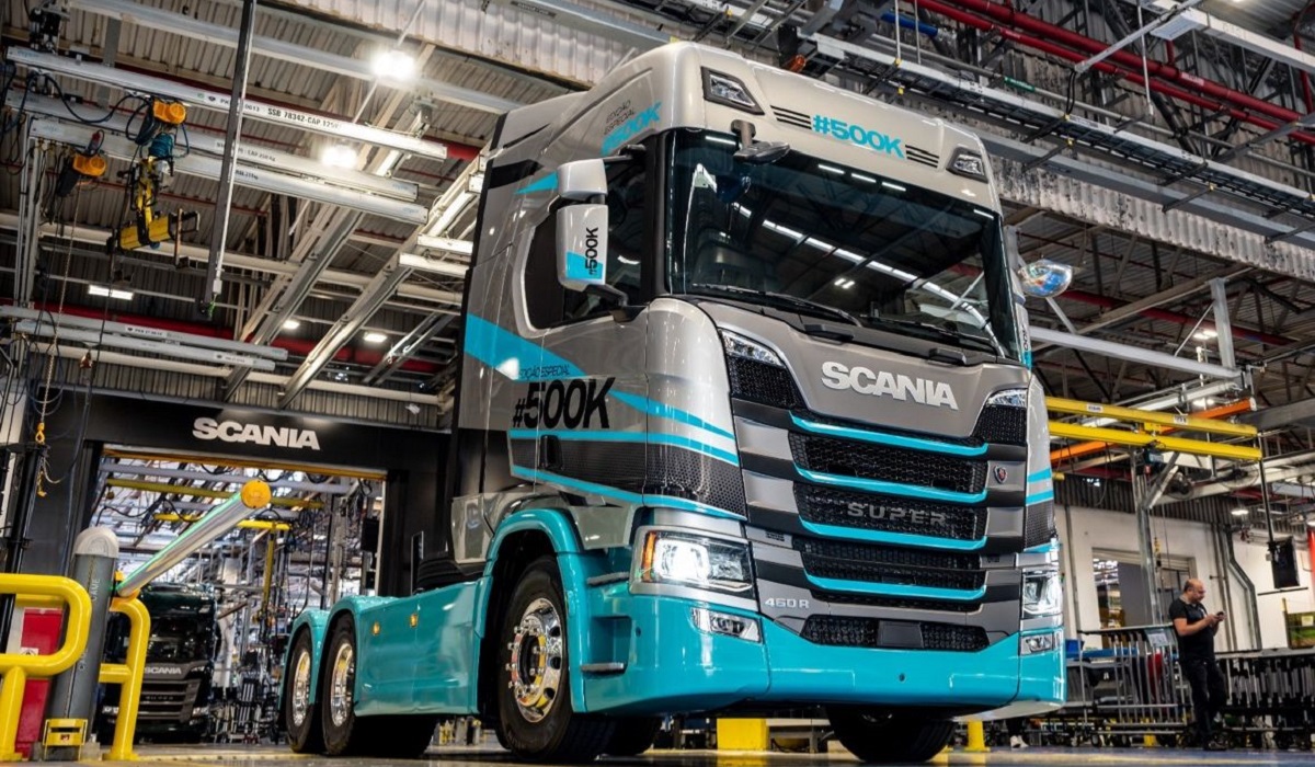 Scania Brasil produce su camión número 500,000, que regalará a un ...
