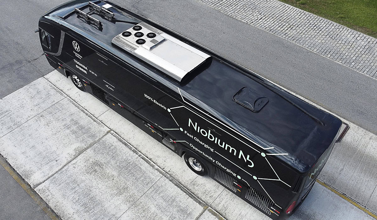 VW Truck & Bus, Toshiba y CBMM presentan autobús eléctrico con carga ...