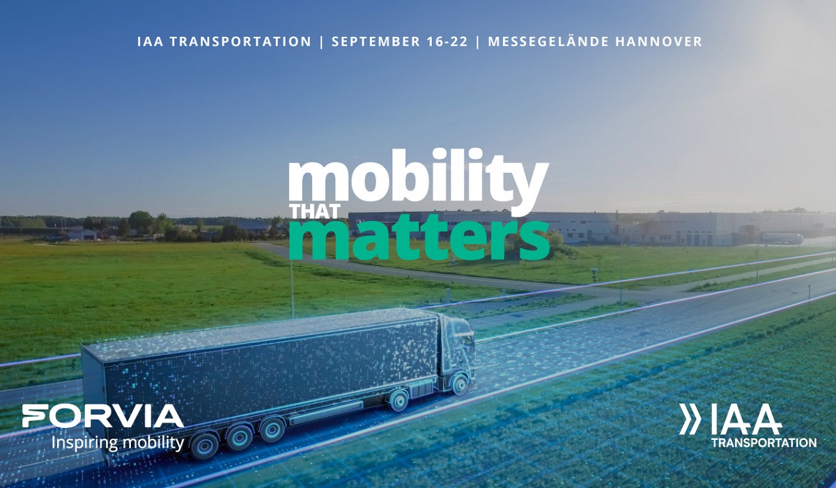 Asientos ecológicos para camiones, propuesta de FORVIA en la IAA ...