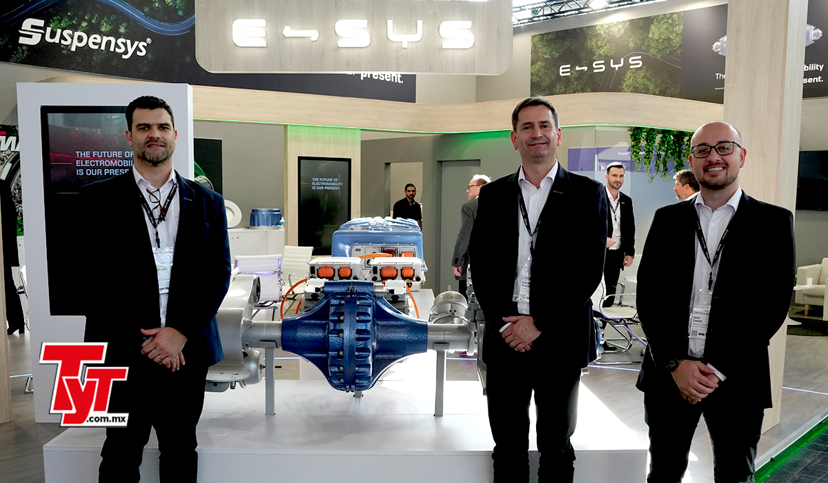 Suspensys debuta en IAA Transportation con su eje eléctrico | Revista TyT