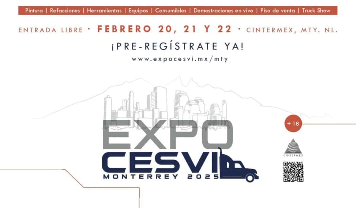 Primera Expo Cesvi en Monterrey se enfocará en el segmento de tractocamiones | Revista TyT