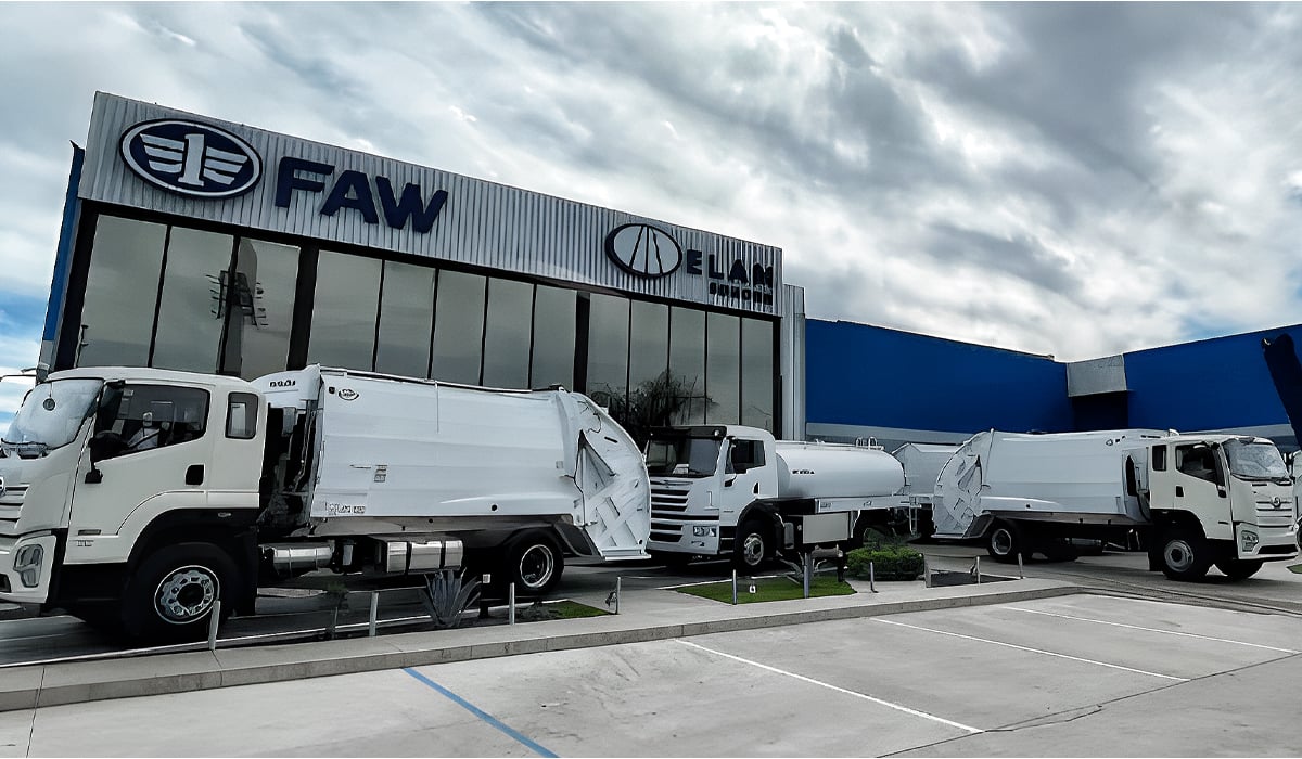 FAW TRUCKS ELAM STEP: soluciones de transporte para municipios y alcaldías en México | Revista TyT