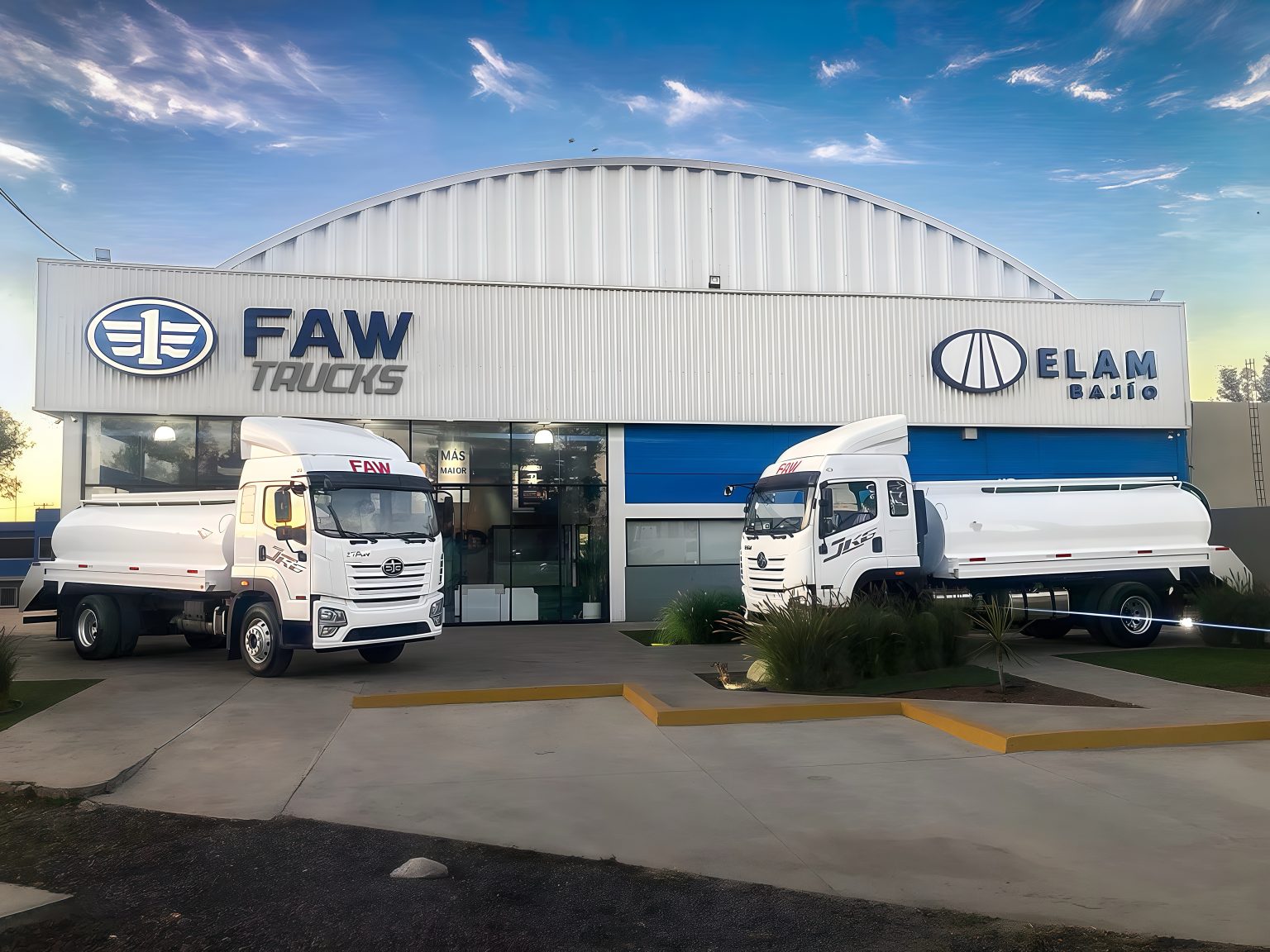 FAW TRUCKS ELAM STEP: soluciones de transporte para municipios y ...