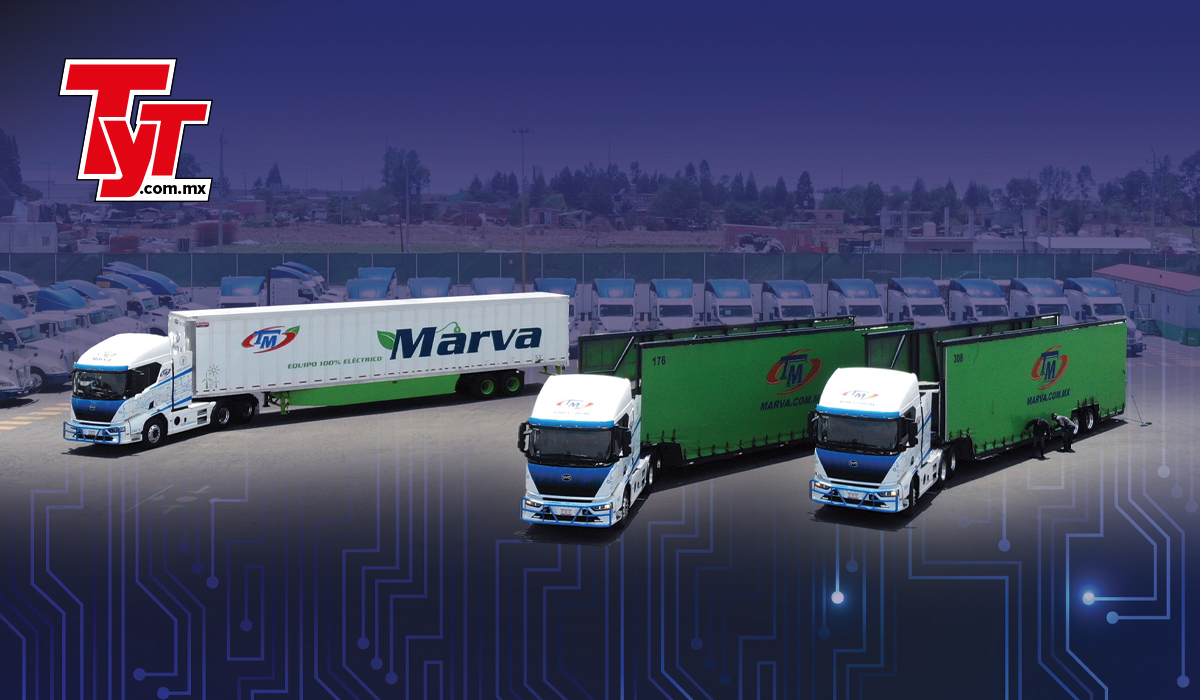 Grupo Marva alcanza un millón de kilómetros con tractocamiones 100% ...