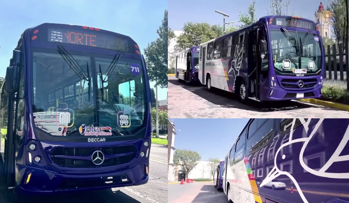 Transporte público de Toluca renueva flota con 26 autobuses Mercedes ...