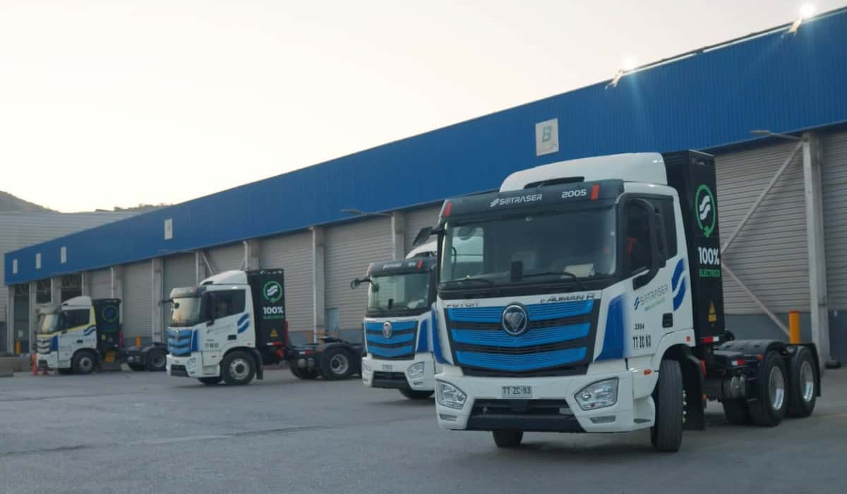 Walmart Chile suma 50 FOTON E Auman a su flota, la mayor de camiones ...