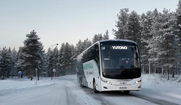 Yutong somete al autobús eléctrico T15E a pruebas de frío extremo ...