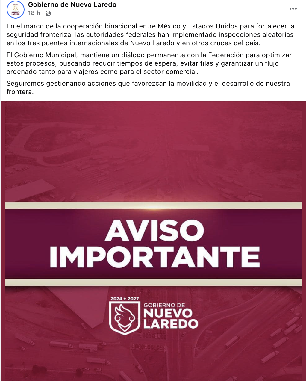 Aduana de Nuevo Laredo, en crisis por inspecciones en la 'era Trump' | Revista TyT