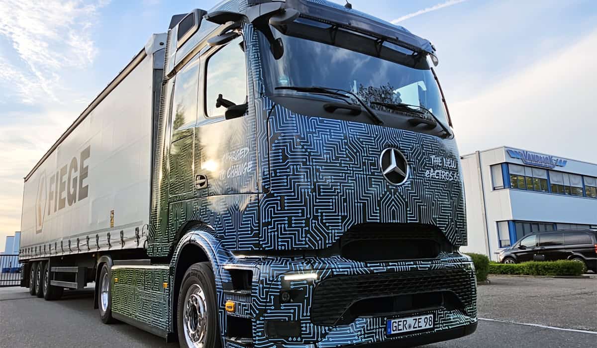Así fue como el eActros 600 completó una ruta de más de 1,500 km en ...