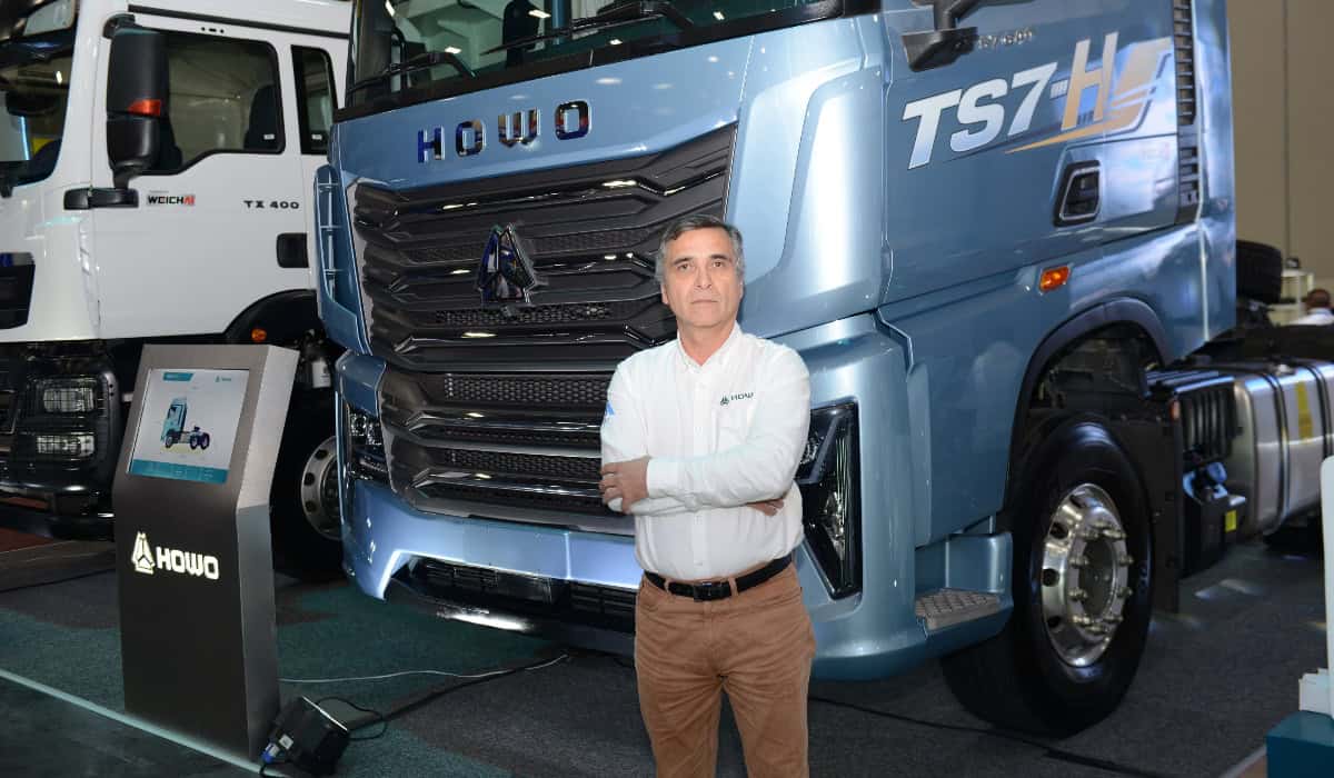 El nuevo HOWO TS7-H Euro 6 debuta en Expo Proveedores del Transporte ...