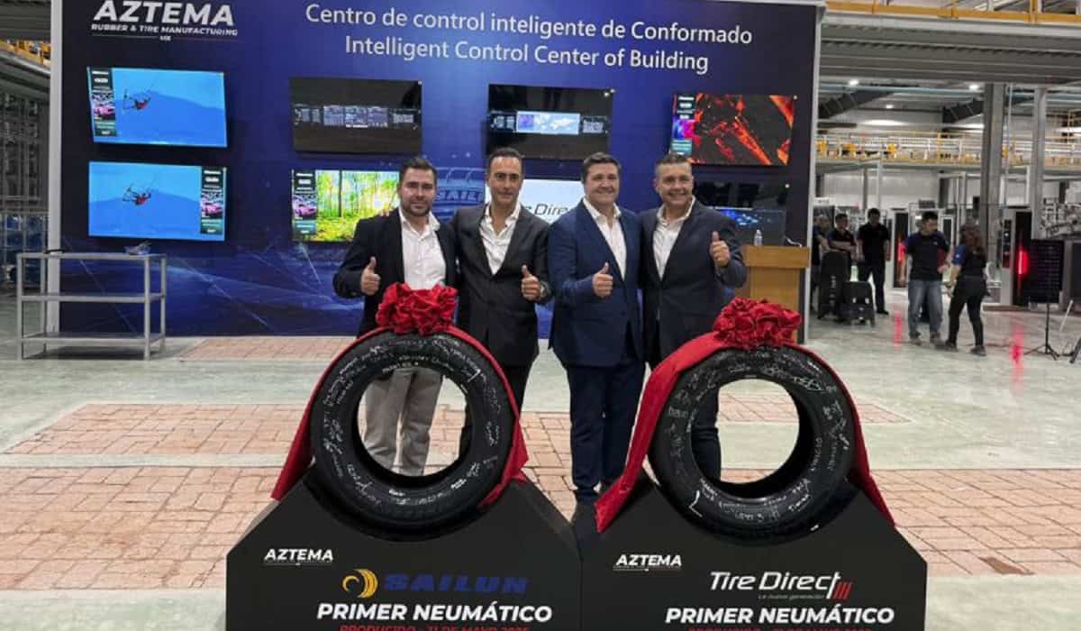 Tire Direct produce sus primeros neumáticos en la planta Aztema de ...