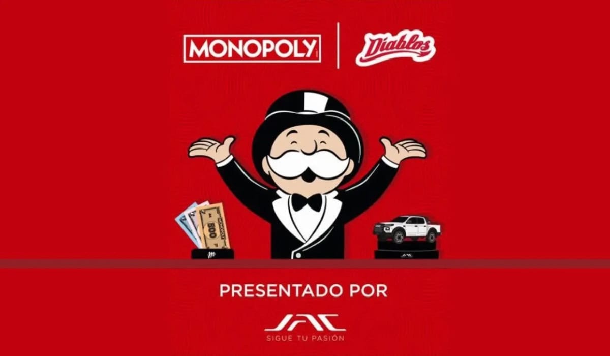 JAC México presenta Monopoly edición de los Diablos Rojos | Revista TyT