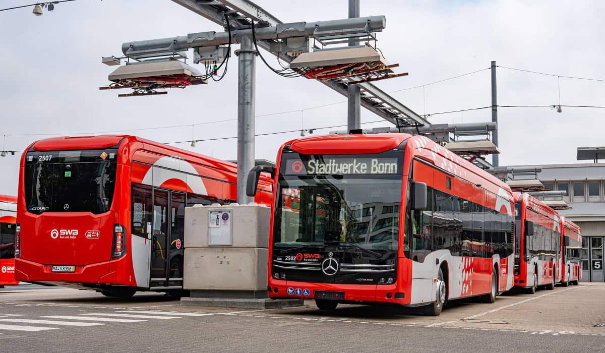 Daimler Buses entrega autobuses e infraestructura de carga en Alemania ...