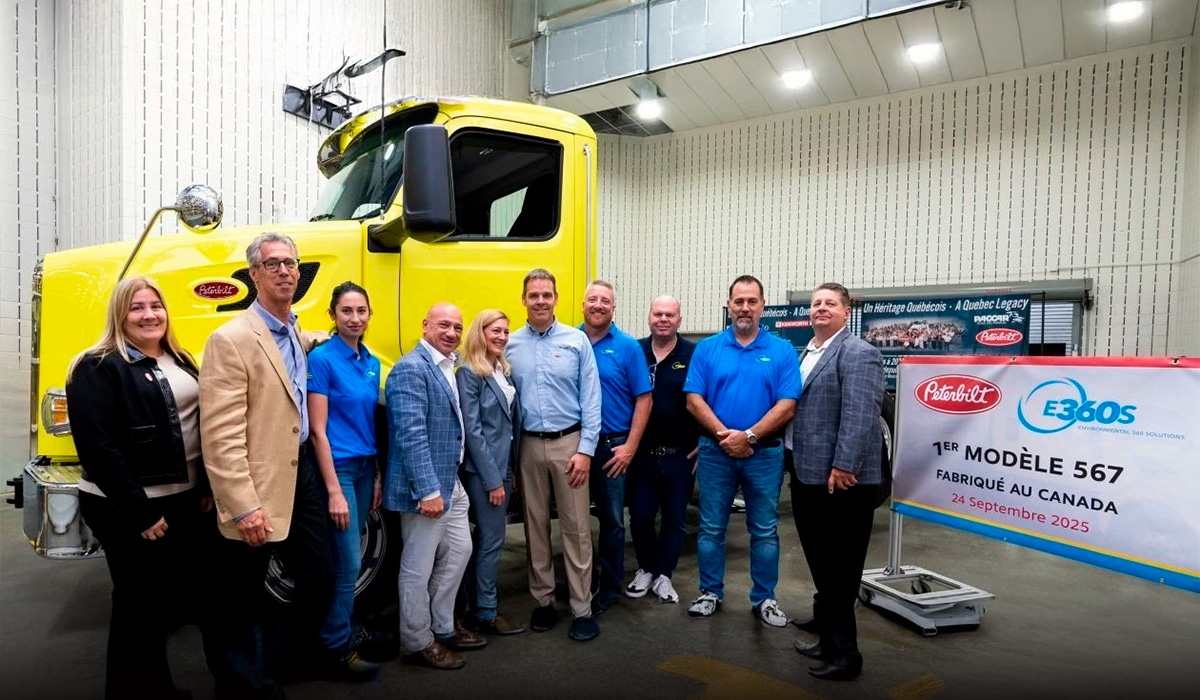 Peterbilt entrega el primer Modelo 567 fabricado en Canadá | Revista TyT
