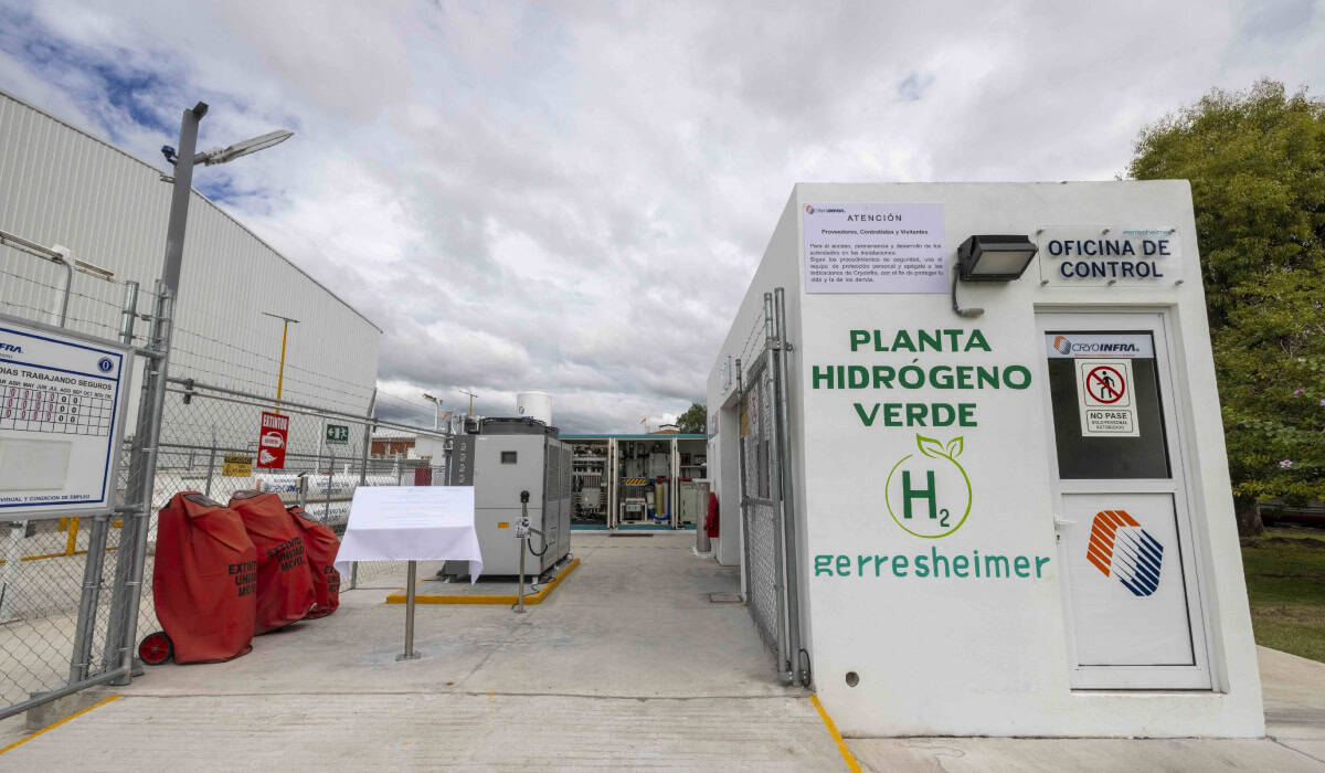 Cryoinfra inaugura en Querétaro la primera planta de hidrógeno verde de ...