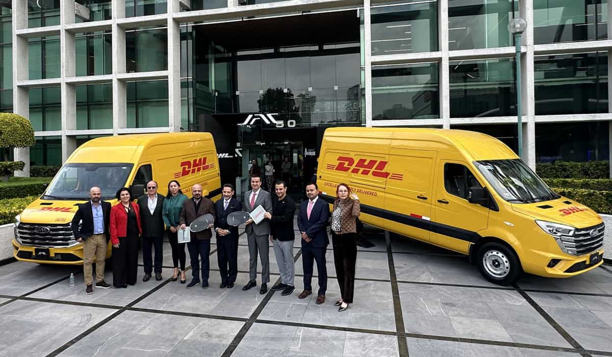 DHL Express México adquiere 81 vanes JAC Sunray Cargo 2026 | Revista TyT