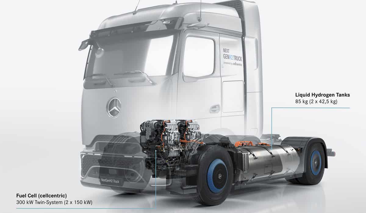 Daimler Truck prepara las primeras 100 unidades del Mercedes-Benz ...